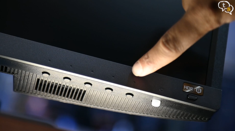 benq-ew3270u-4k-hdr-monitor-menu-buttons | talkingStuff Network