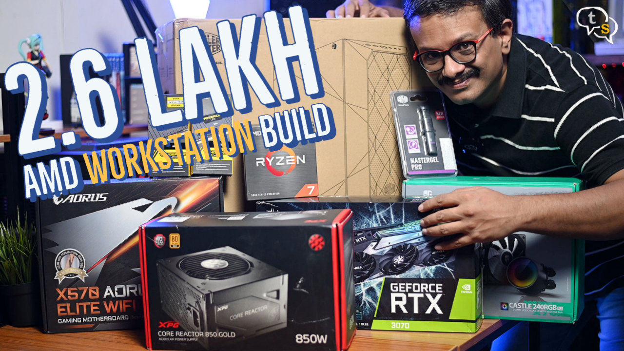 2.6 lakh AMD Workstation build | AMD 5000 Series Workstation ...