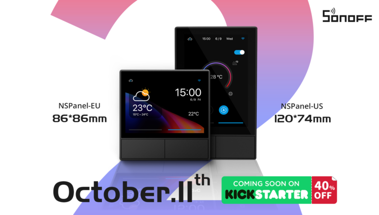Sonoff NSPanel Smart Screen Wall Switch | talkingStuff Network