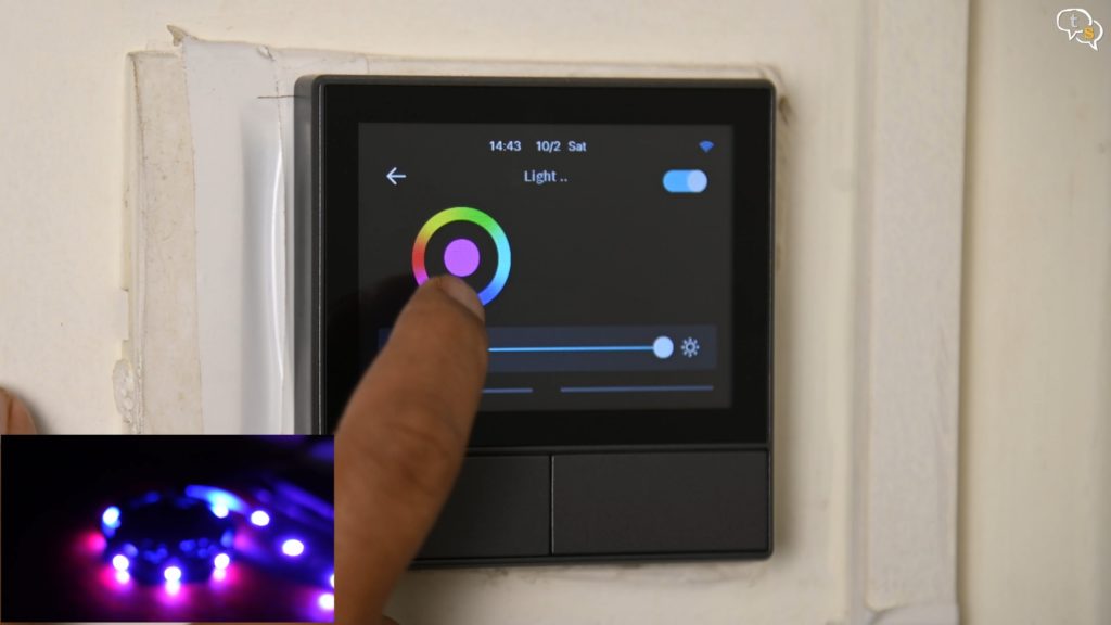 sonoff-nspanel-smart-led-strip-control | talkingStuff Network