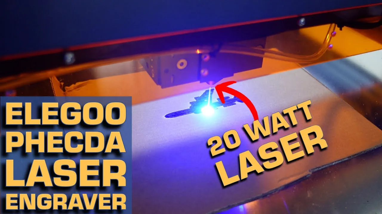 Elegoo Phecda Laser Engraver Cutter | talkingStuff Network